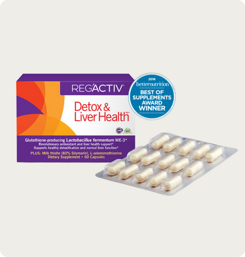 Reg'Activ Detox & Liver Health by Essential Formulas - On Sale