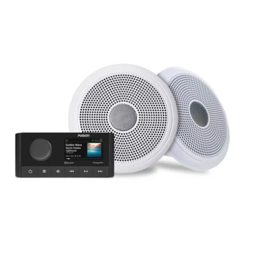 Fusion MS-RA60 Stereo and Speaker Kits | Blue Bottle Marine