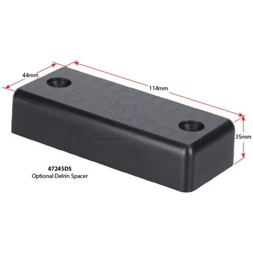 Ladder Spacer Black Delrin suit 47245 Hook over Boarding 35mm Thick ...