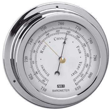 RWB Marine ANVI Brass Barometer | Blue Bottle Marine