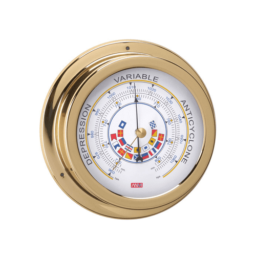 RWB Marine ANVI Brass Barometer | Blue Bottle Marine