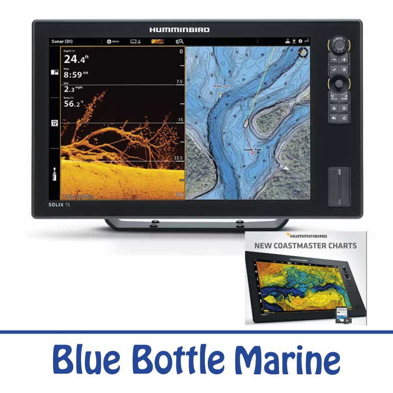 Humminbird Solix 12 Chirp MSI + G3N Nav | Blue Bottle Marine