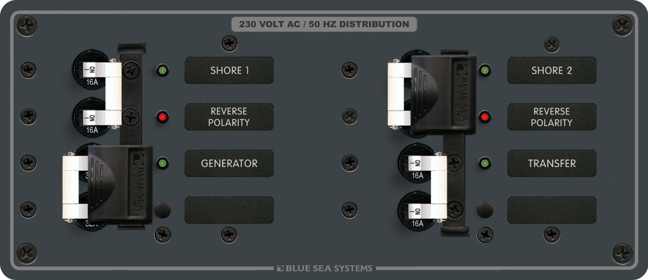 Blue Sea Circuit Breaker Panel AC | Blue Bottle Marine