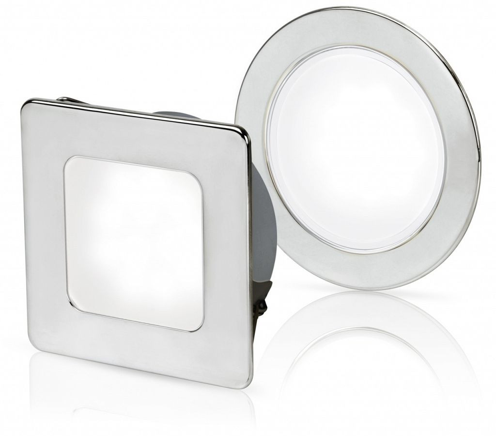 Hella White EuroLED Down Lights | Blue Bottle Marine
