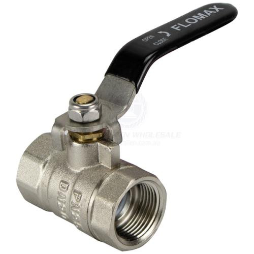 Nickel Plated Brass Ball Valve BSP | Blue Bottle Marine