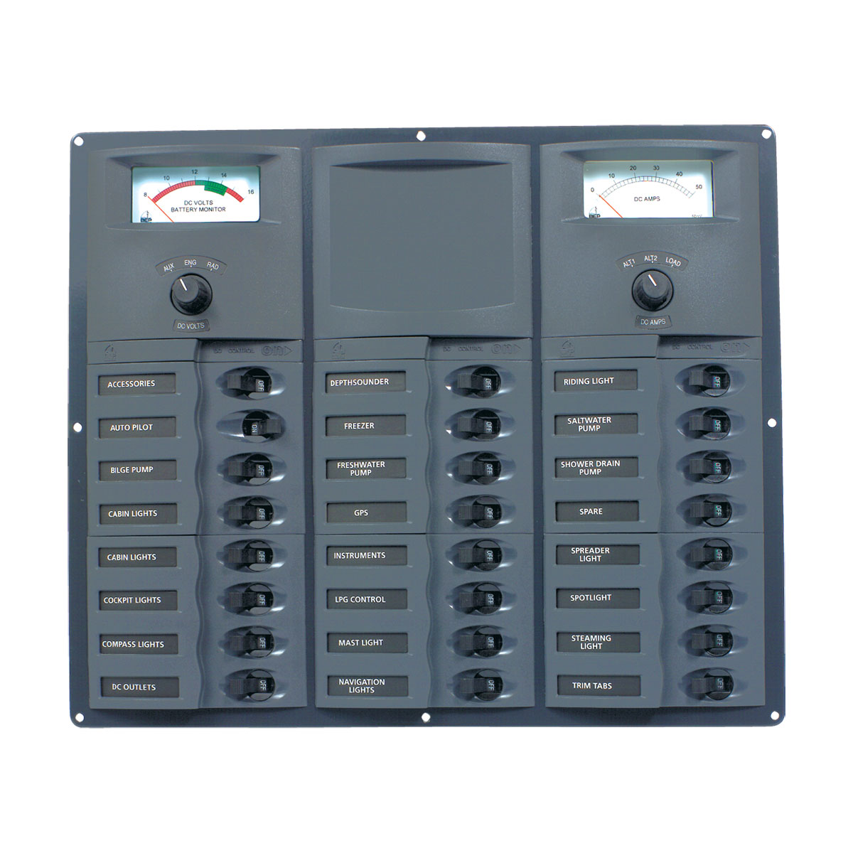 BEP Contour Circuit Breaker Panels | Blue Bottle Marine