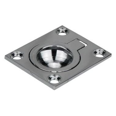 Lift Ring - Chrome Plated Brass | Blue Bottle Marine