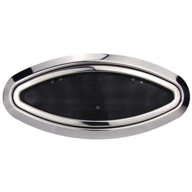 Port Holes - Elliptical Opening - Stainless Steel & Acrylic | Blue ...