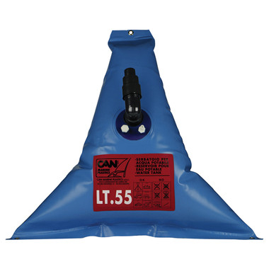 Can-SB 55Ltr Flexible Water Tank - Triangle | Blue Bottle Marine