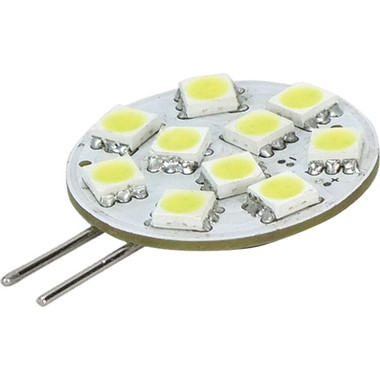 10 Chip G4 LED Replacement 10-30V 1.8W 170LM Pair | Blue Bottle Marine