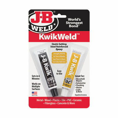 J-B Weld Kwikweld Adhesive Jb Kwik Weld Tube Pk 56.8G | Blue Bottle Marine