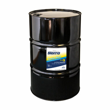 Sierra Marine Outboard 2-Stroke Engine Oil - Premium "Blue" Tc-W3 Oil 2 ...