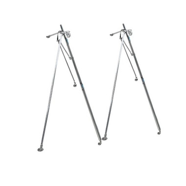 Reelax Base Supa Maxi 3000 Outrigger Bases Stainless Steel (Pair ...