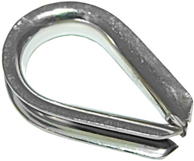 Thimble Stainless 6mm | Blue Bottle Marine