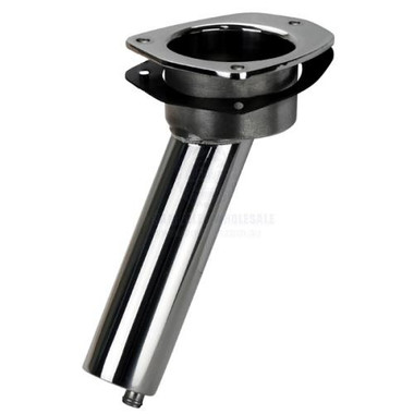 Relaxn Mako Series Rod/Cup Holder - Stainless Steel - Surface Mount ...