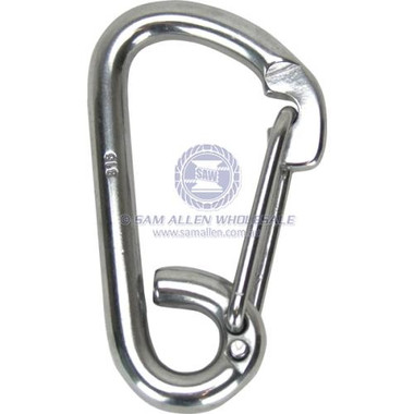 Spring Hooks - Asymmetric - Stainless Steel - 316G | Blue Bottle Marine