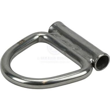 D Ring - Wire Tube - Stainless Steel | Blue Bottle Marine