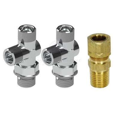 Hydraulic Hose Connector Autopilot Fittings Kit 3/8" | Blue Bottle Marine