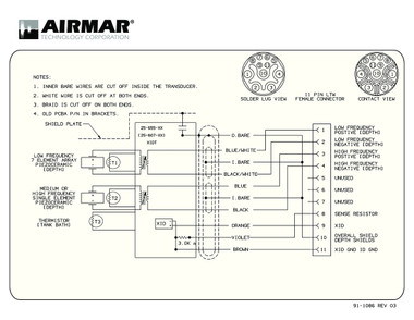 Airmar Wiring Diagram M265 Best Deal | Blue Bottle Marine