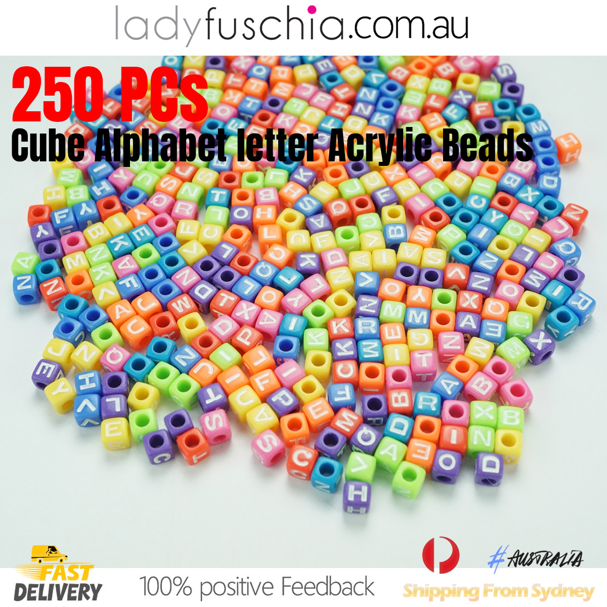 Multi alphabet 250 - ladyfuschia