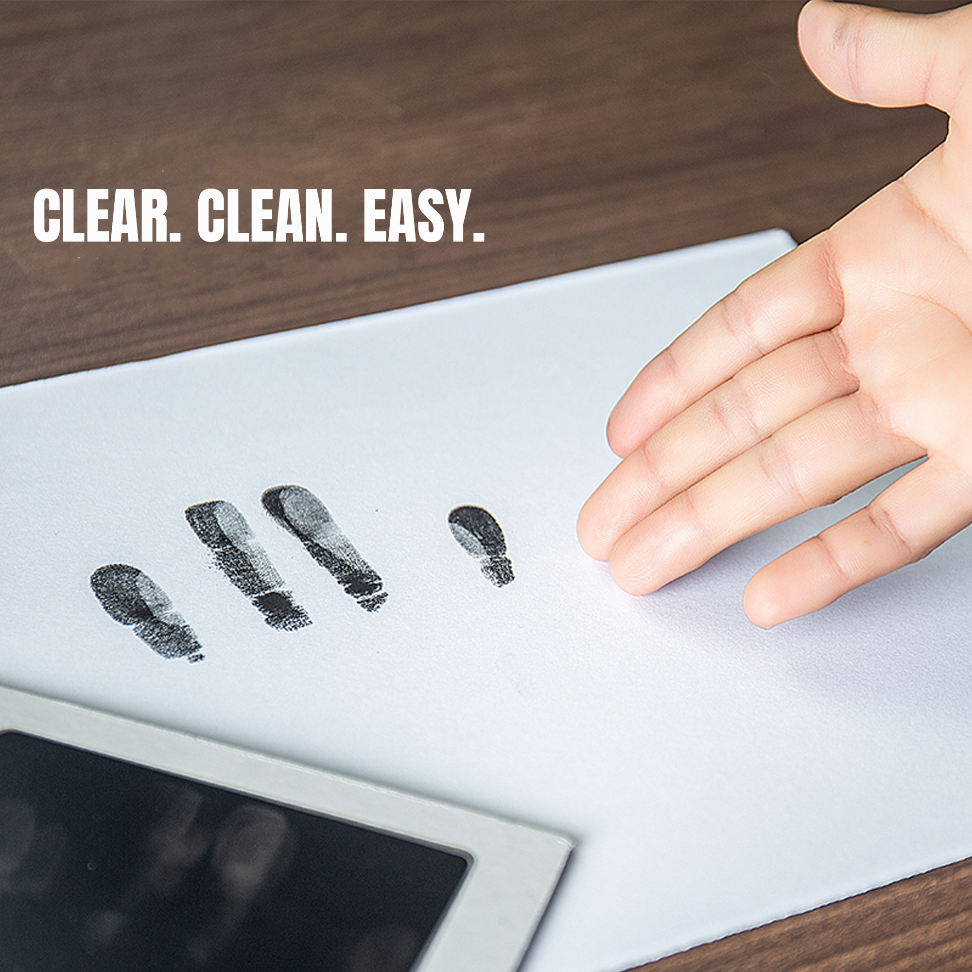 Newborn Footprint Handprint Safe Inkless Gift Foot Hand Print Wipe Kit ...