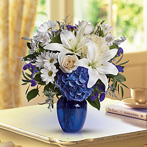 Blue Flowers Arrangements