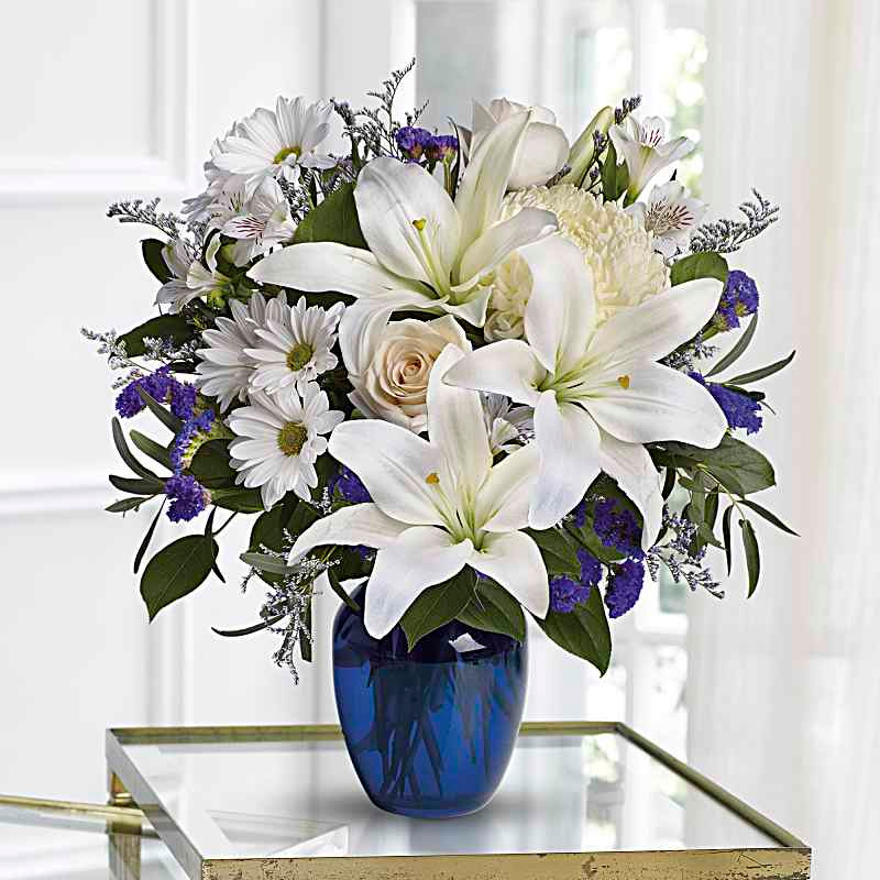 Beautiful Blue Flowers Arrangements Beautiful Blue Orchid Bouquet.