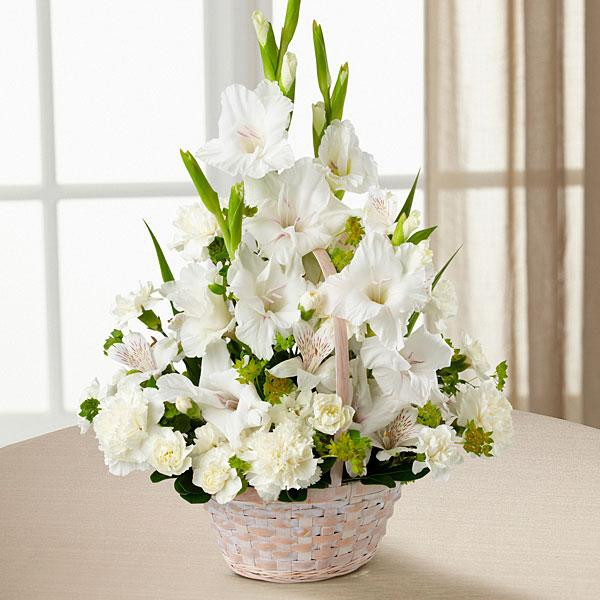 The Eternal Affection Basket - Flower Den Florist | Northern Virginia