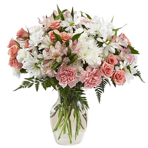 Blush Crush Bouquet - Flower Den Florist | Northern Virginia
