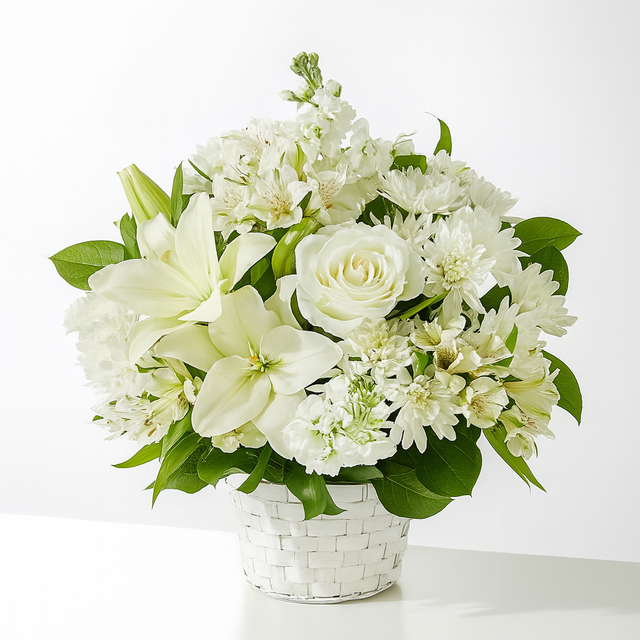 Peaceful Reflections Arrangement | Flower Den Florist
