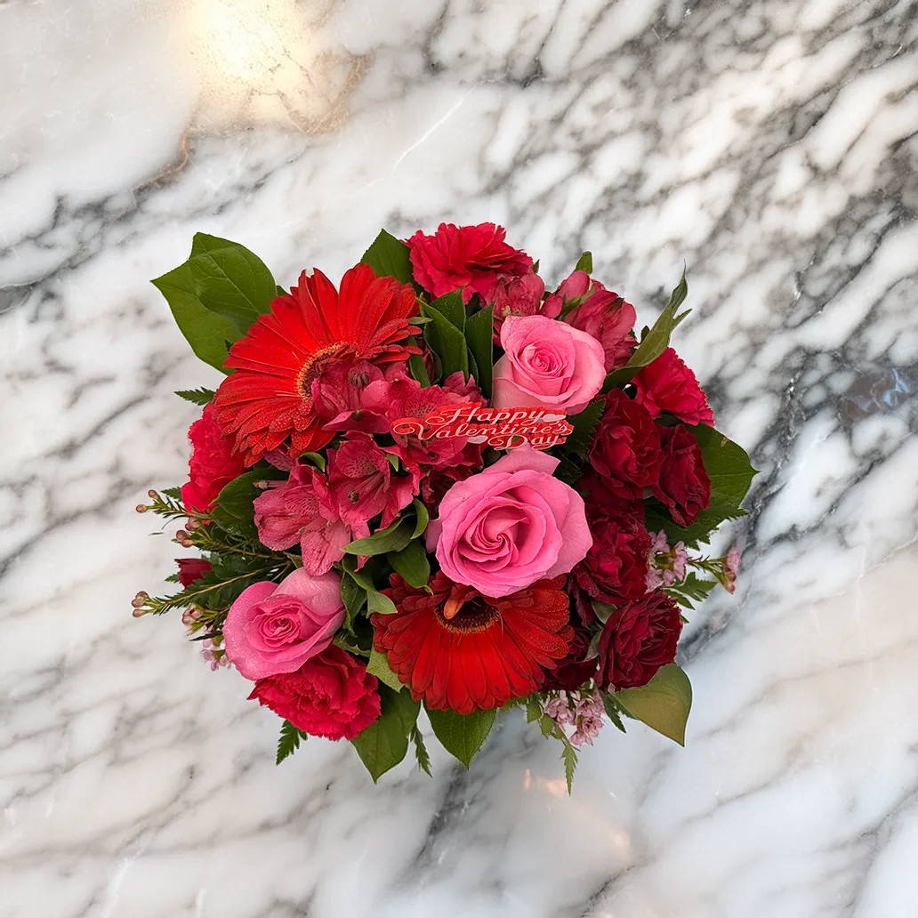 Sweetheart Serenade Bouquet | Romantic Valentine’s Flowers by Flower ...
