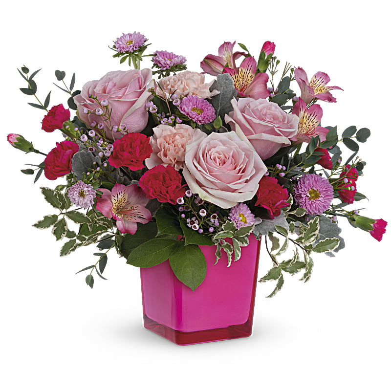 Rosy Moment Bouquet - Flower Den Florist | Northern Virginia