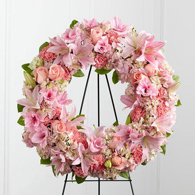 The Loving Remembrance Wreath - Flower Den Florist | Northern Virginia