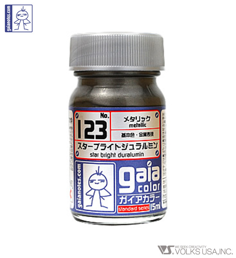 GAIA METALLIC COLOR 123 STAR BRIGHT DURALUMIN
