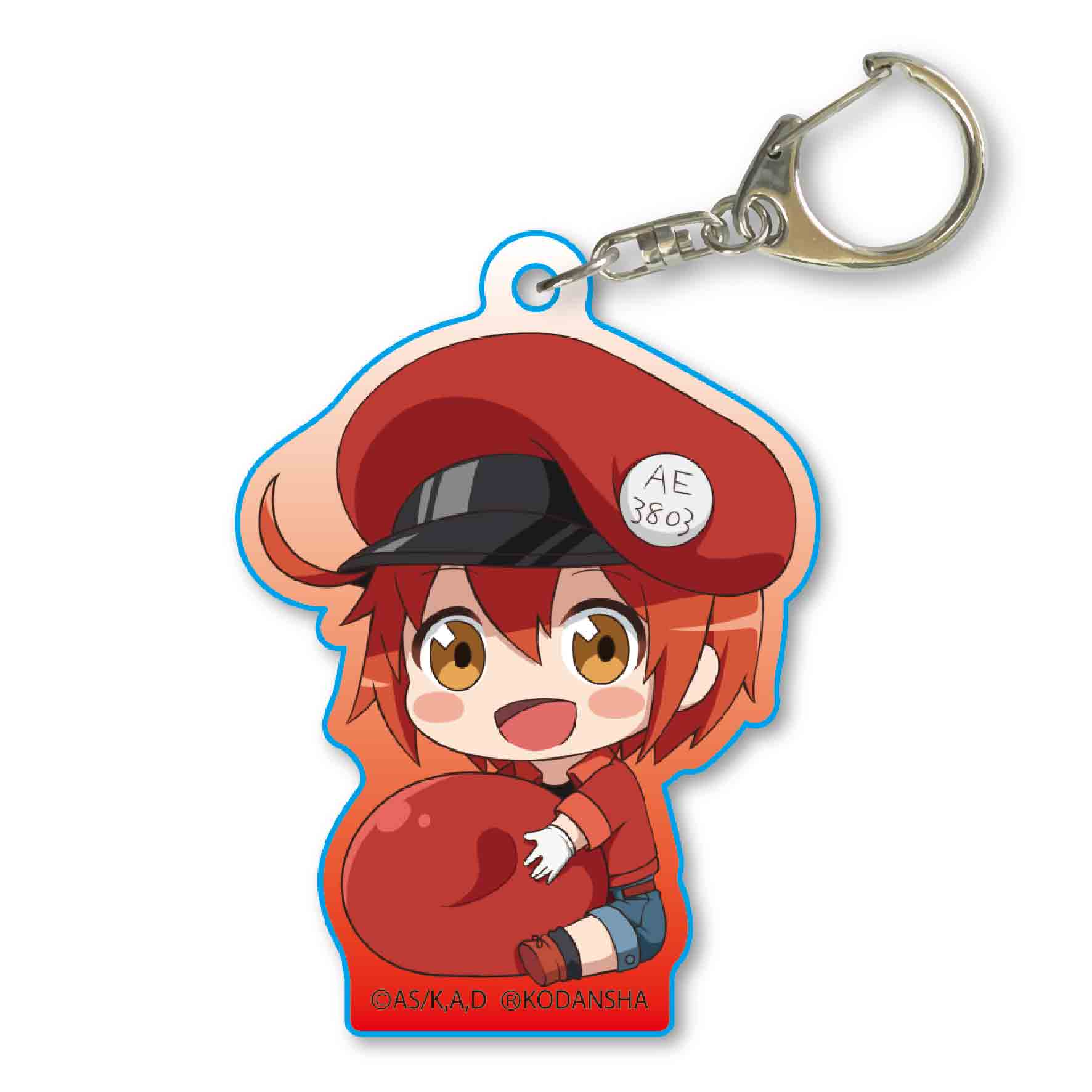 Cells at Work! Red Blood Cell Keychain