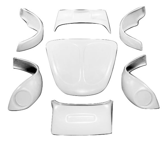 K204 1949-1977 VW Beetle Hand Laid Broad Eye Baja Complete 7 Piece Kit ...