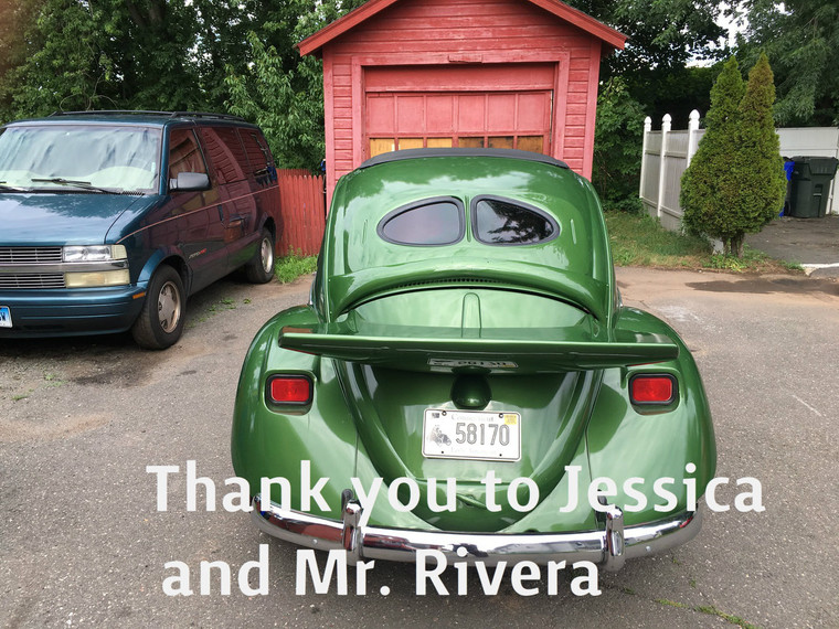 VWH2001 1949-1977 VW Beetle and 1971-1979 VW Super Beetle Rear Split ...