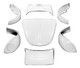 K204 1949-1977 VW Beetle Hand Laid Broad Eye Baja Complete 7 Piece Kit ...