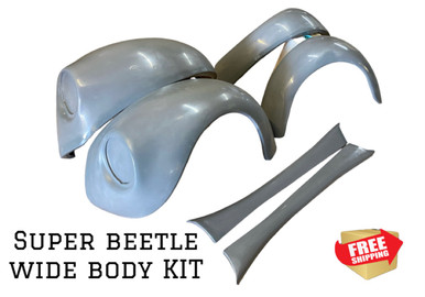 1971-1979 VW super beetle wide body kit fenders and running boards kit ...