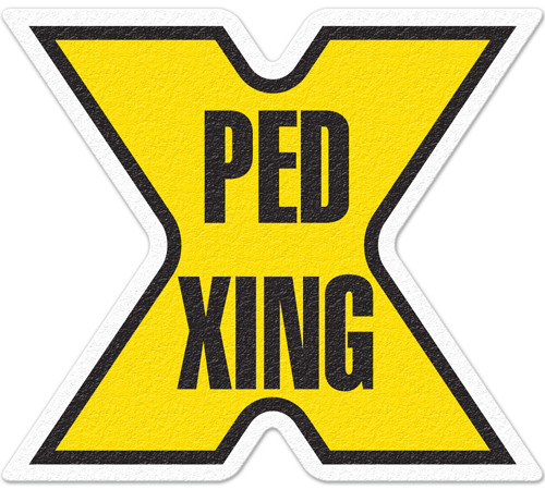 Anti-Slip Safety Floor Markers, Pedestrian Crossing