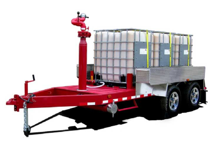 Ansul Master Foam (Chemguard Defender) Firefighting Foam Tote Trailers
