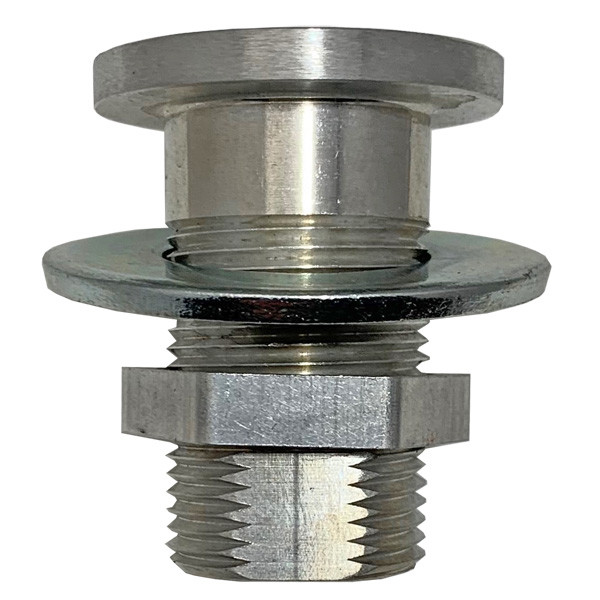 1/2" Laboratory Bench Rod Sockets, Recessed Flange