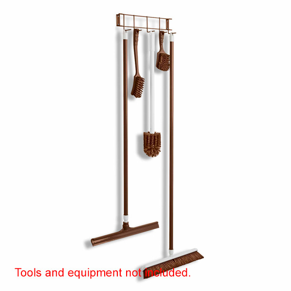 PVC Coated 17" 5-Hook Rack