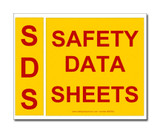SDS Binder Spine And Cover Label Set