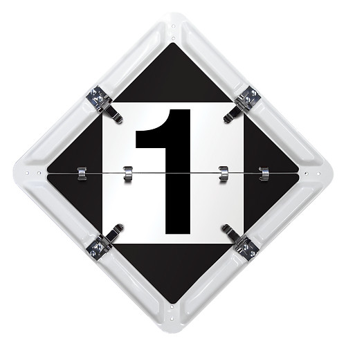 Ident-O-Flip® Informational Flip Signs: Temperature, 4 Pack