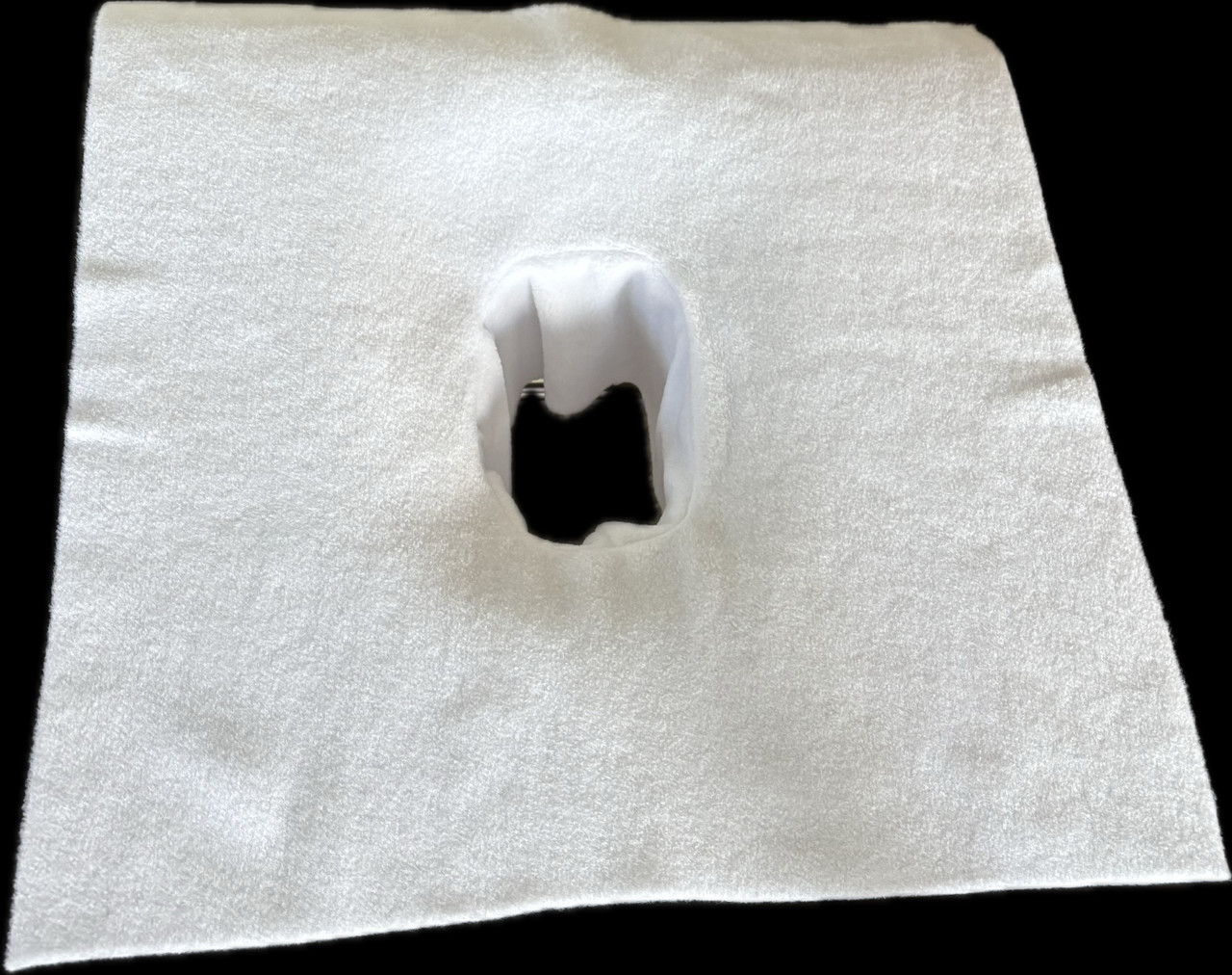 Basics Table/Face Drape 45 x 45 - with face hole - Performance Linen ...