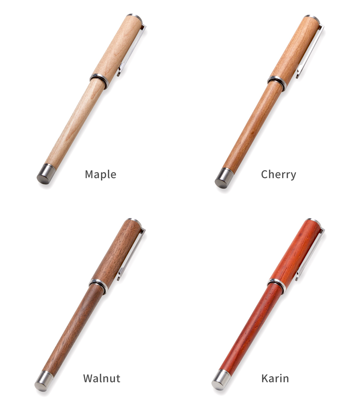 Refill Pen Jacket (Karin/Stainless Steel) - Deff International Corporation.