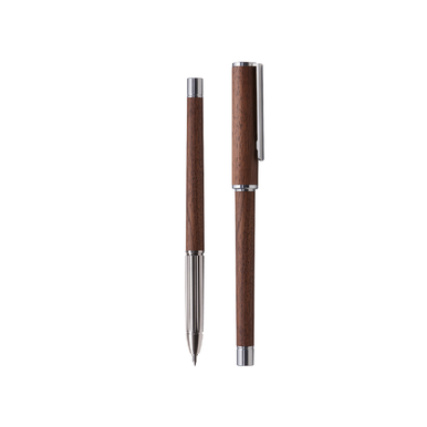 Refill Pen Jacket (Walnut / Stainless Steel) - Deff International ...