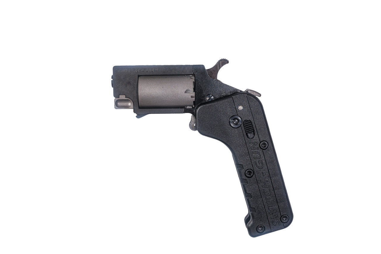 Switch Gun .22 LR Single Action Folding Revolver - Blued - Standard ...