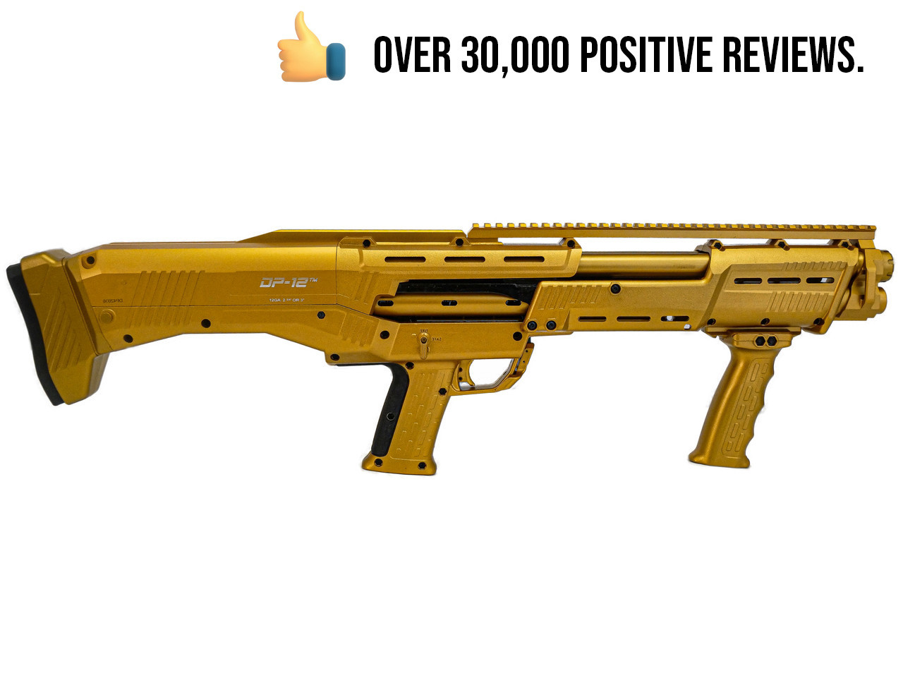 Gold DP-12 Double Barrel Pump Shotgun - DP-12 Shotguns